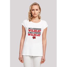 T-Shirt F4NT4STIC "Disney High School Musical", Damen, Gr. M, wei&szlig;, Obermaterial: 100% Baumwolle, regular fit, Rundhals, ohne B&uuml;ndchen, Shirts T-Shirt, Damen,Premium Merch,Regular-Fit,Kurze &Auml;rmel,Bedruckt