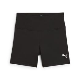 Trainingsshorts Puma "TAD ESSENTIALS 5" Radlerhose Damen", Damen, Gr. S, Normalgr&ouml;&szlig;en, schwarz, Obermaterial: 85% Polyester, 15% Elasthan; Innenbund: 86% Polyester, 14% Elasthan, eng, Hosen