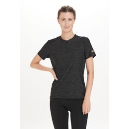 Funktionsshirt Endurance "Marimba", Damen, Gr. 38, schwarz, 93% Polyester, 7% Elasthan, unifarben, normal, Rundhals, Shirts Funktionsshirt, mit praktischer Quickdry-Technologie