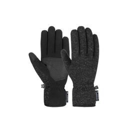 Skihandschuhe Reusch "Bellavista R-TEX XT", Damen, Gr. 9, grau (dunkelgrau), 94% Polyester, 3% Polyamid, 3% Polyurethan, mehrfarbig, Handschuhe, mit innovativer Insert-Membran
