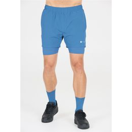 Shorts Virtus "Zayne", Herren, Gr. 3XL, US-Gr&ouml;&szlig;en, blau (royalblau), 95% Polyester, 5% Elasthan, unifarben, kurz, Hosen Shorts, mit 4-Wege-Stretch und Innenhose