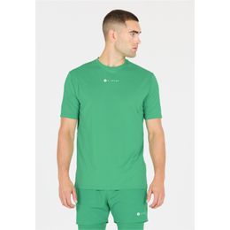 Funktionsshirt Virtus "Rey", Herren, Gr. L, gr&uuml;n, 90% Polyester, 10% Elasthan, unifarben, normal, Rundhals, Shirts Funktionsshirt, aus Funktionsmaterial mit 4-Way-Stretch