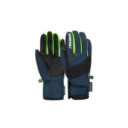 Skihandschuhe Reusch "Duke R-TEX XT Junior", M&auml;dchen, Gr. 5,5, blau (blau, schwarz), 88% Polyester, 12% Polyurethan, mehrfarbig, Handschuhe, in sportlichem Design