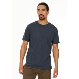 Funktionsshirt CRUZ "Florce", Herren, Gr. L, blau, 60% Polyester, 40% Baumwolle, unifarben, normal, Rundhals, Shirts, mit atmungsaktiver Funktion