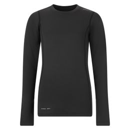 Funktionsshirt Endurance "Power", Jungen, Gr. 116, schwarz, 90% Polyester, 10% Elasthan, unifarben, normal, Rundhals, Shirts Funktionsshirt, mit temperaturregulierenden Eigenschaften
