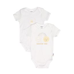 Body Liliput, Jungen, Gr. 74/80, EURO-Gr&ouml;&szlig;en, wei&szlig;, 100% Baumwolle, bedruckt, lang, Rundhals, Bodys Body, im niedlichen Design