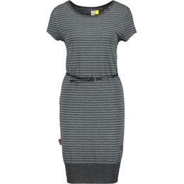 alife and kickin Jerseykleid ALIFE & KICKIN "Damen CocoAK", Damen, Gr. M, Normalgr&ouml;&szlig;en, schwarz, 65% Baumwolle, 35% Polyester, Kleider Jerseykleid