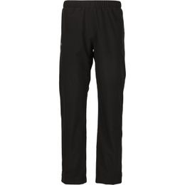 Regenhose WEATHER REPORT "Gust", M&auml;dchen, Gr. 164, EURO-Gr&ouml;&szlig;en, schwarz, 100% Polyester, unifarben, Hosen Regenhose, mit zuverl&auml;ssigem N&auml;sseschutz