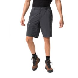 Bermudas Vaude "MEN'S FARLEY BERMUDA V", Herren, Gr. 46, N-Gr, schwarz (schwarz uni), Obermaterial: 100% Polyamid, Hosen Bermudas, Anti-moskito Ausr&uuml;stung