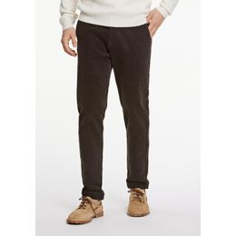 Cordhose LINDBERGH "LINDBERGH Cordhose", Herren, Gr. L, braun (dk braun), Obermaterial: 98% Baumwolle, 2% Elasthan, regular fit, Hosen Cordhose