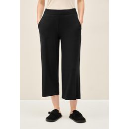 Stoffhose Cecil, Damen, Gr. XXL, L&auml;nge 24, schwarz, Stoff, 95% Viskose, 5% Elasthan, unifarben, normal normal, Hosen Stoffhose, in Unifarbe