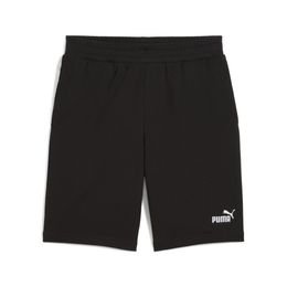 Sporthose Puma "Essentials No. 1 Logo 10" Shorts Herren", Damen, Gr. S, Normalgr&ouml;&szlig;en, schwarz, Obermaterial: 32% Polyester, 68% Baumwolle; Tasche &ndash; Oben: 100% Baumwolle, unifarben, regular fit, Hosen Sporthose