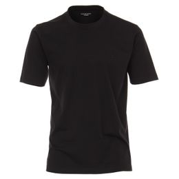 T-Shirt Casamoda "Casamoda T-Shirt Doppelpack uni", Herren, Gr. 4XL, schwarz, 100% Baumwolle, Shirts