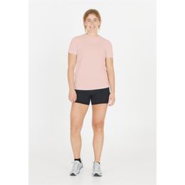 Funktionsshirt Endurance "Adelana", Herren, Gr. 34, pink, 100% Polyester, unifarben, normal, Rundhals, Shirts Funktionsshirt, mit 4-Wege-Stretch für angenehme Bewegungsfreiheit