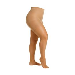 Feinstrumpfhose Camano "Strumpfhose 2er Pack", Damen, Gr. 52/54, beige (make up), 82% Polyamid, 18% Elasthan, Strumpfhosen Feinstrumpfhose