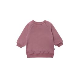 Sweatshirt Liliput, M&auml;dchen, Gr. 74/80, rosa, 80% Baumwolle, 20% Polyester, unifarben, normal, Rundhals, Sweatshirts Sweatshirt, aus weichem Material mit Baumwolle