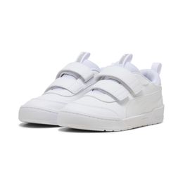 Sneaker Puma "Multiflex 2 Sneakers Kinder", Kinder, Gr. 30, wei&szlig;, Obermaterial: Textil, Synthetik; Futter: Textil; Innensohle: Textil; Laufsohle: Gummi, Schuhe Sneaker