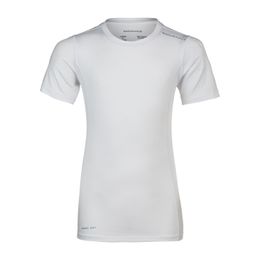 Funktionsshirt Endurance "Power", Jungen, Gr. 128, wei&szlig;, 90% Polyester, 10% Elasthan, unifarben, normal, Rundhals, Shirts Funktionsshirt, mit innovativer QUICK DRY-Technologie
