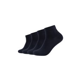 JOOP! Kurzsocken JOOP "Kurzsocken 4er Pack", Herren, Gr. 39/42, blau (navy), 83% Baumwolle, 14% Polyamid, 3% Elasthan, uni, Socken