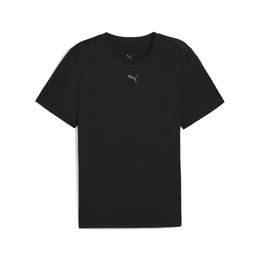 Trainingsshirt Puma "CLOUDSPUN T-Shirt Herren", Herren, Gr. L, schwarz, Obermaterial: 94% Polyester, 6% Elasthan, regular fit, Rundhals, Shirts