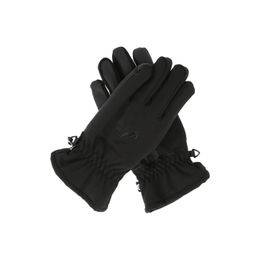 Laufhandschuhe WHISTLER "Wasio", Damen, Gr. XS, schwarz, 94% Polyester, 6% Elasthan, unifarben, Handschuhe, mit funktionalem Design