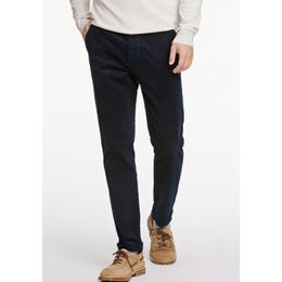 Cordhose LINDBERGH "LINDBERGH Cordhose", Herren, Gr. L, blau (navy), Obermaterial: 98% Baumwolle, 2% Elasthan, regular fit, Hosen Cordhose