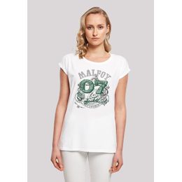 T-Shirt F4NT4STIC "Harry Potter Draco Malfoy Seeker", Damen, Gr. 4XL, weiß, Obermaterial: 100% Baumwolle, regular fit, Rundhals, ohne Bündchen, Shirts, Print