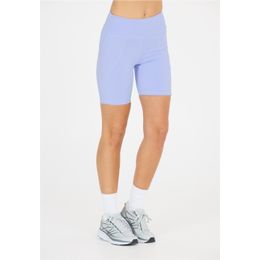 Lauftights Endurance "Talori", Damen, Gr. 38, EURO-Gr&ouml;&szlig;en, blau (bleached, denim), 77% Polyamid, 23% Elasthan, unifarben, Hosen, mit diskreten Seitentaschen