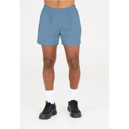 Shorts Endurance "Kros", Damen, Gr. XXL, EURO-Größen, blau (frostblau), 95% Polyester, 5% Elasthan, unifarben, kurz, Hosen Shorts, mit praktischem Dehnbund