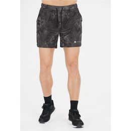 Shorts Virtus "Callum", Herren, Gr. M, US-Größen, grau (dunkelgrau), 95% Polyester, 5% Elasthan, bedruckt, Hosen, aus elastischem und antistatischem Material