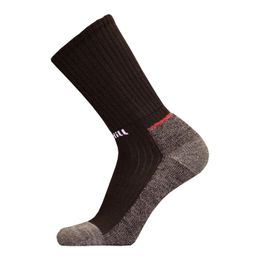 Socken UphillSport "NAPA", Herren, Gr. 35-38, schwarz, 64% Wolle, 34% Polyamid, 2% Elasthan, mehrfarbig, Socken Socken, mit besonderer Dicke