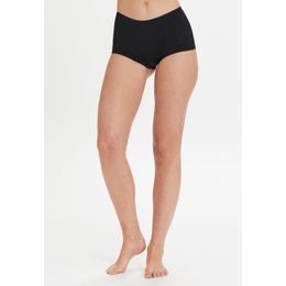 ENDURANCE ATHLECIA Slip ATHLECIA "Mucht", Damen, Gr. XXS/XS, schwarz, 75% Polyamid, 25% Elasthan, unifarben, Unterhosen Taillenslip, im 2er Pack in nahtlosem Design