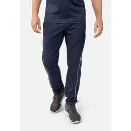 Sporthose Stooker Men "LUKE Sport Pants", Herren, Gr. 3XL, blau (navy), Stoff, 95% Polyester, 5% Elasthan, gerade, unten schmal lang, Hosen Sporthose, Tapered Fit Casual Funktionsstoff f&uuml;r Herren