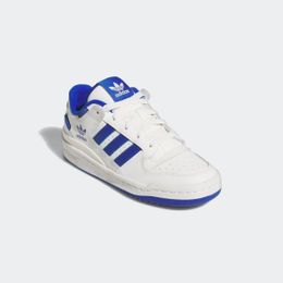 Sneaker adidas originals "FORUM LOW CL", M&auml;dchen, Gr. 38,5, wei&szlig; (core wei&szlig;, royal blau, core wei&szlig;), Baumwolle, Schuhe Sneaker
