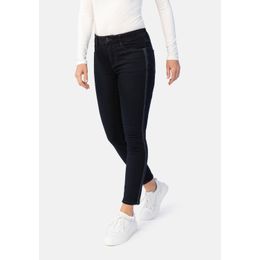 5-Pocket-Jeans STOOKER WOMEN "Galon Slim Fit Florenz", Damen, Gr. 44, L&auml;nge 28, blau (tinted denim), Denim/Jeans, 82% Baumwolle, 17% Polyester, 1% Elasthan, slim fit lang, Jeans 5-Pocket-Jeans, Slim Fit Casual Clean Wash Denim Jeans f&uuml;r Damen