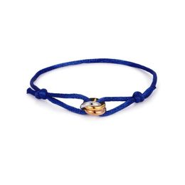 Kim Johanson Bracelet 'Tricolor' female Blue size 16 - 26 cm
