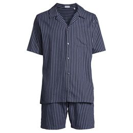 Seidensticker Short Pajamas 'Classic Twill' male Blue size M