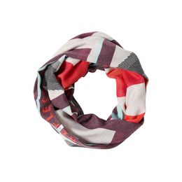 Cecil Schlauchschal Damen Gr&ouml;&szlig;e one size rostrot / schwarz / wei&szlig;