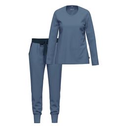 Ammann Pajama 'Night & Home' female Blue size XXL