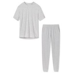 Schiesser Pajama 'Organic Cotton' female Grey size XL