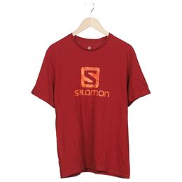 Salomon T-Shirt Herren Gr&ouml;&szlig;e XL Second Hand rot