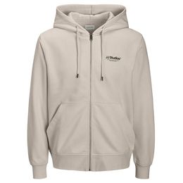 Jack & Jones Jack & Jones Zip-Up Hoodie 'Soho' male Grey size XL