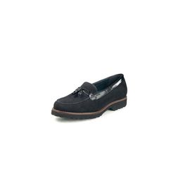 Sioux - Slipper Meredith, schwarz, Gr. 42 - Leder