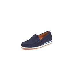 Gabor - Slipper, blau, Gr. 41 - Leder