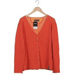 LIEBLINGSST&Uuml;CK LIEBLINGSST&Uuml;CK Strickjacke Damen Gr&ouml;&szlig;e 4XL Second Hand orange