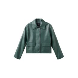 Mango Between-Season Jacket 'Sabina' female Green size 4XL