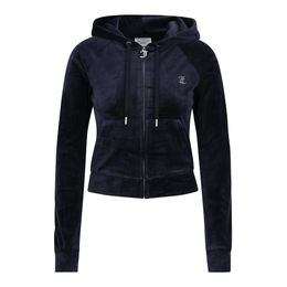Juicy Couture Tall Zip-Up Hoodie 'MADISON' female Blue size L