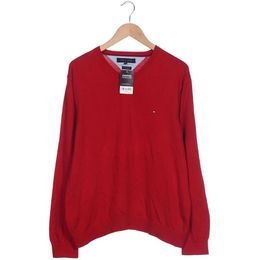 Tommy Hilfiger Pullover Herren Gr&ouml;&szlig;e XXL Second Hand rot