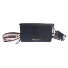Tommy Hilfiger Schultertasche / Umh&auml;ngetasche Damen Gr&ouml;&szlig;e One Size Second Hand navy