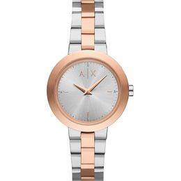 Armani Exchange Uhr Damen Gr&ouml;&szlig;e One Size rosegold / silber